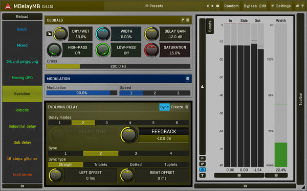 Melda MDelayMB – Audio Plugins México