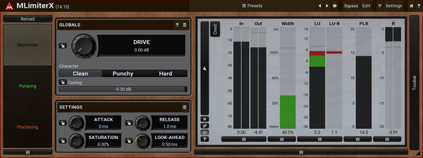 Melda MLimiterX – Audio Plugins México