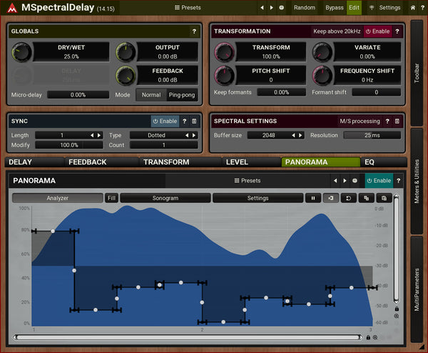 Melda MSpectralDelay – Audio Plugins México