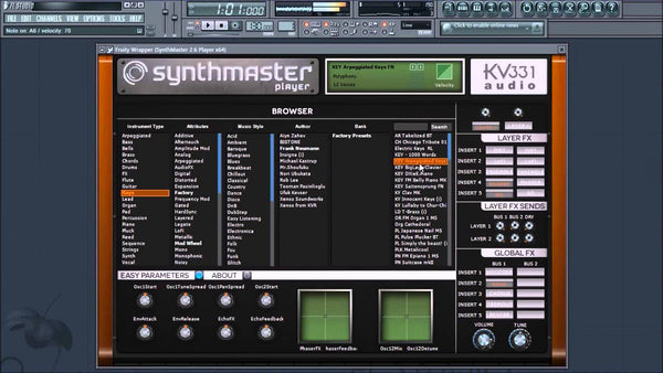 KV331 Audio SynthMaster Player – Audio Plugins México