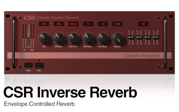 IK Multimedia CSR Inverse Reverb – Audio Plugins México