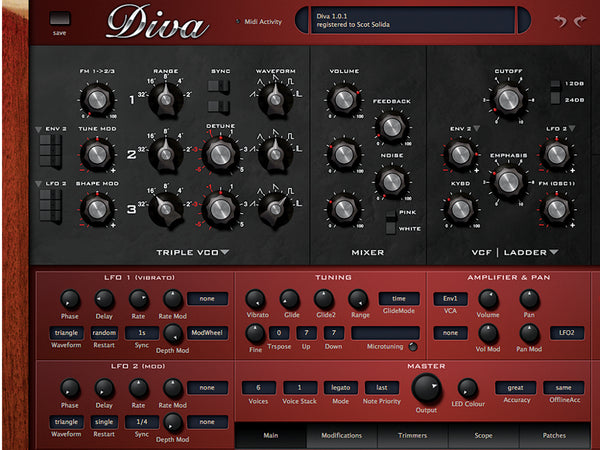 u-He Diva – Audio Plugins México