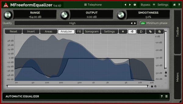 Melda MFreeformEqualizer – Audio Plugins México