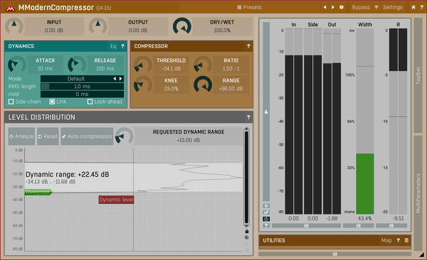 Melda MModernCompressor – Audio Plugins México