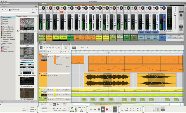 Propellerhead Reason 11 Suite – Audio Plugins México
