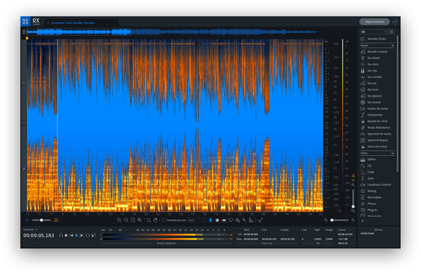iZotope RX 8 Advanced – Audio Plugins México